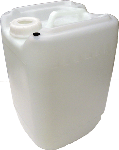 5 Gallon Waste Container w/Hole in Lid and separate vent hole in container